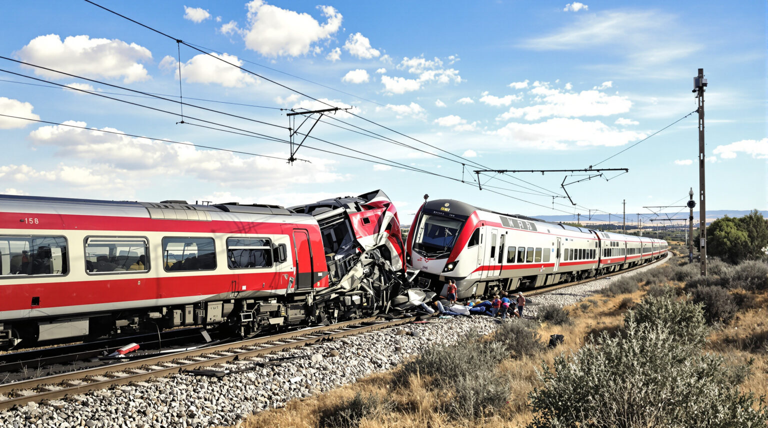 Drame en Espagne - Un train déraille, de nombreux morts : le train ...