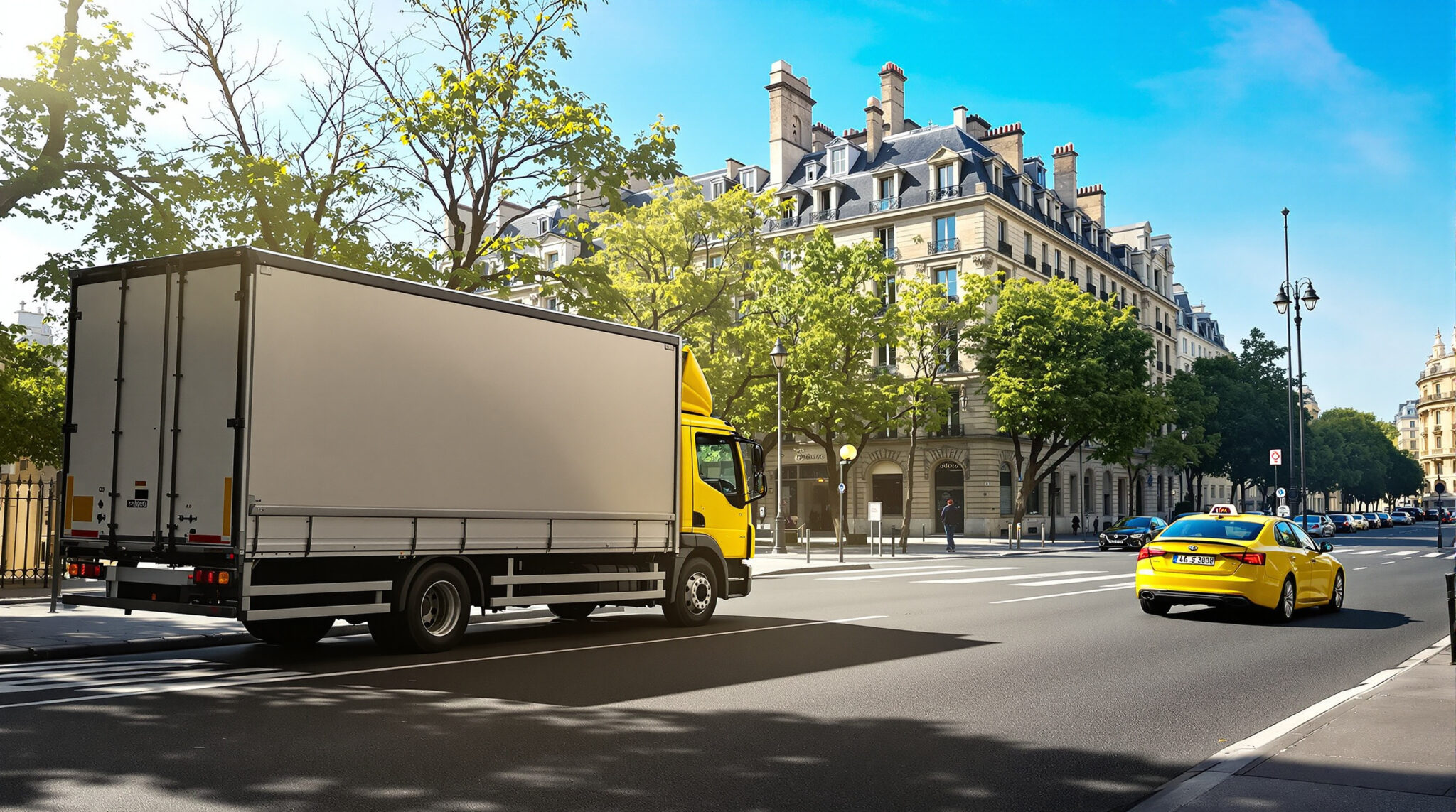 Paris : un camion se met à rouler seul, un chauffeur taxi meurt écrasé ...